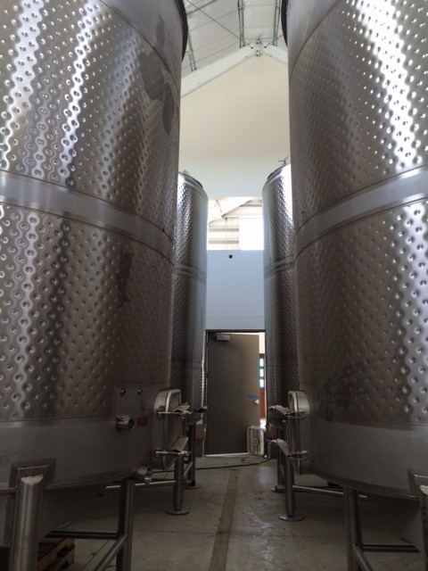 Frey Ranch Estate Distillery fermenters | Drinkable Reno